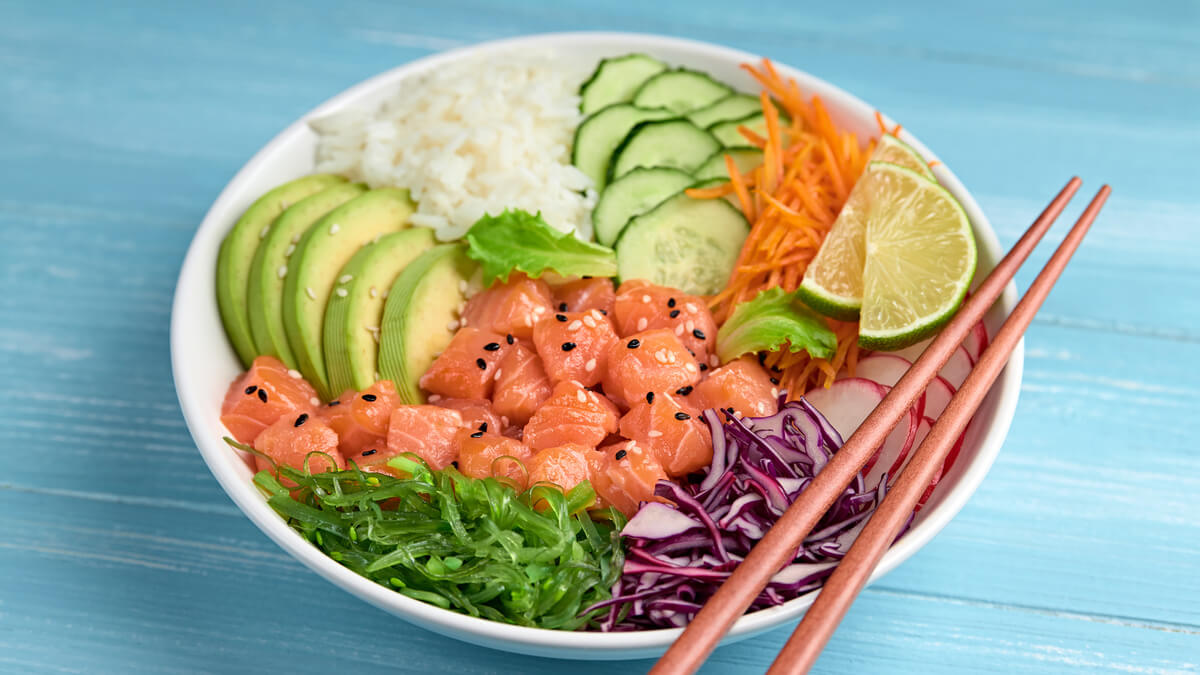 POKE' RICE VEGETABLES AND TUNA — Plone site